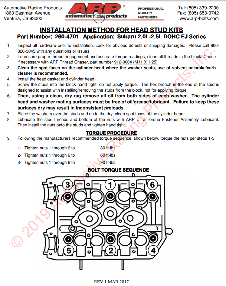 Head Bolt Torque Sequence Confusion Taurus Car Club Of, 56% OFF Head Bolt Torque Sequence Confusion Taurus Car Club Of, 56% OFF